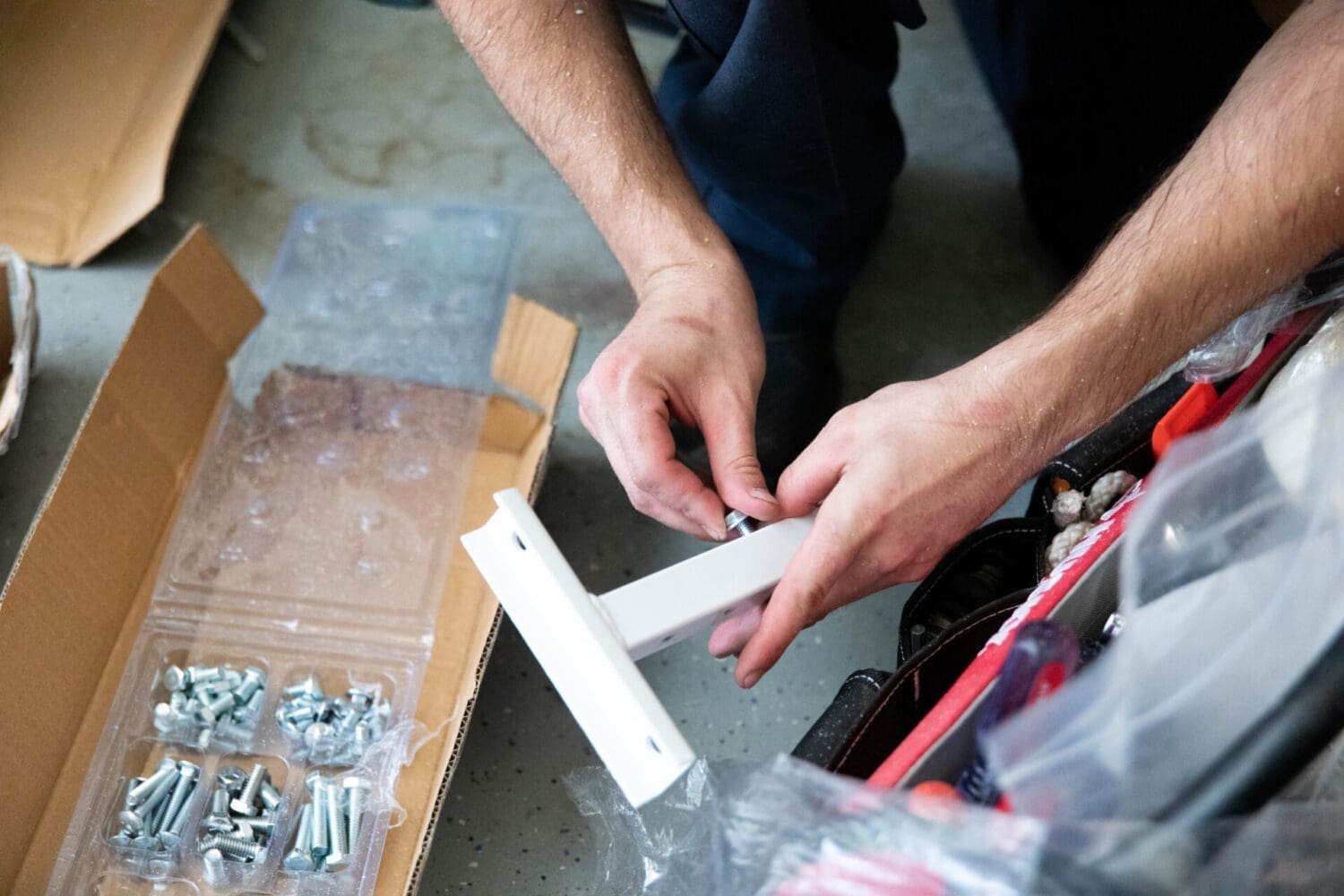 Overhead Storage Racks | Welborn Garage